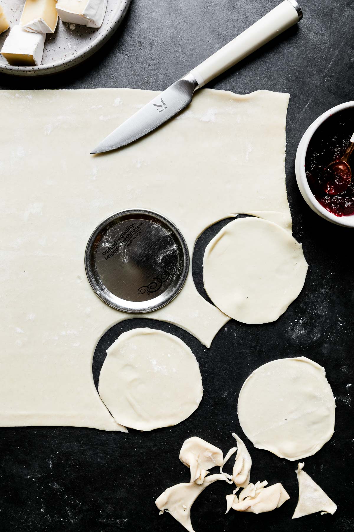 Mini Baked Brie Bites (Festive, 3-Ingredient Holiday Appetizer!)