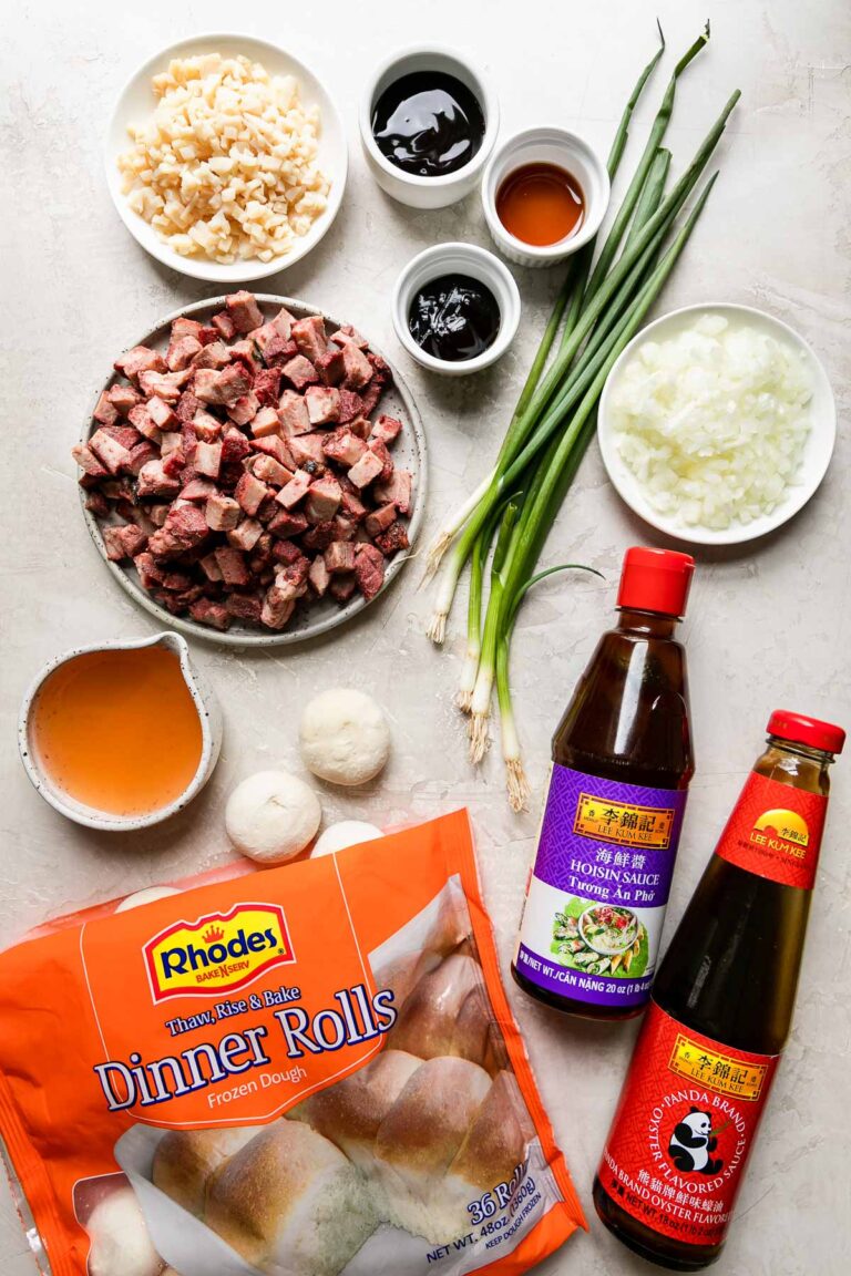 Easy Baked Manapua (Hawaiian-Style Char Siu Bao) | PWWB