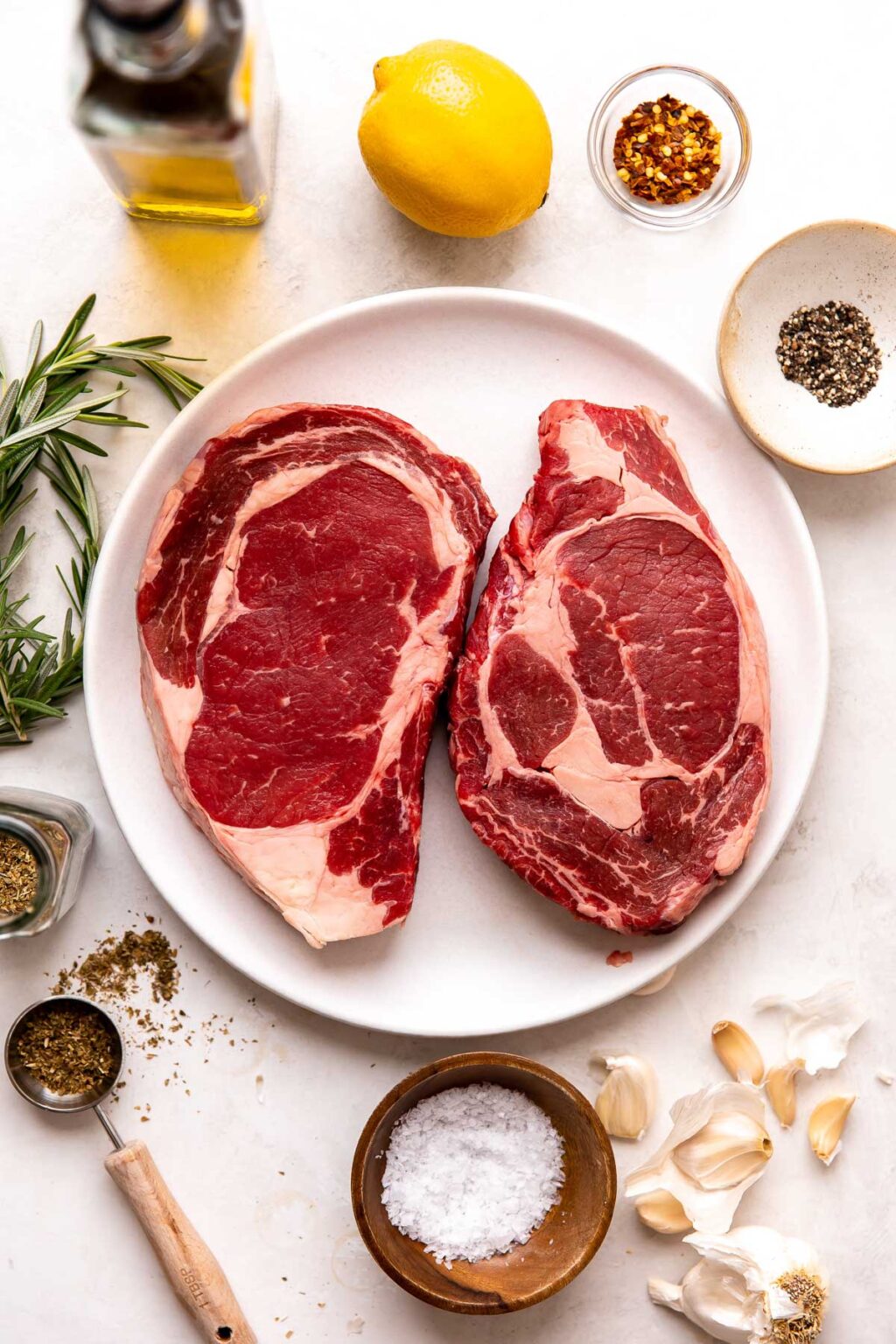 Grilled Tuscan Steak with Lemon, Garlic, & Rosemary | PWWB