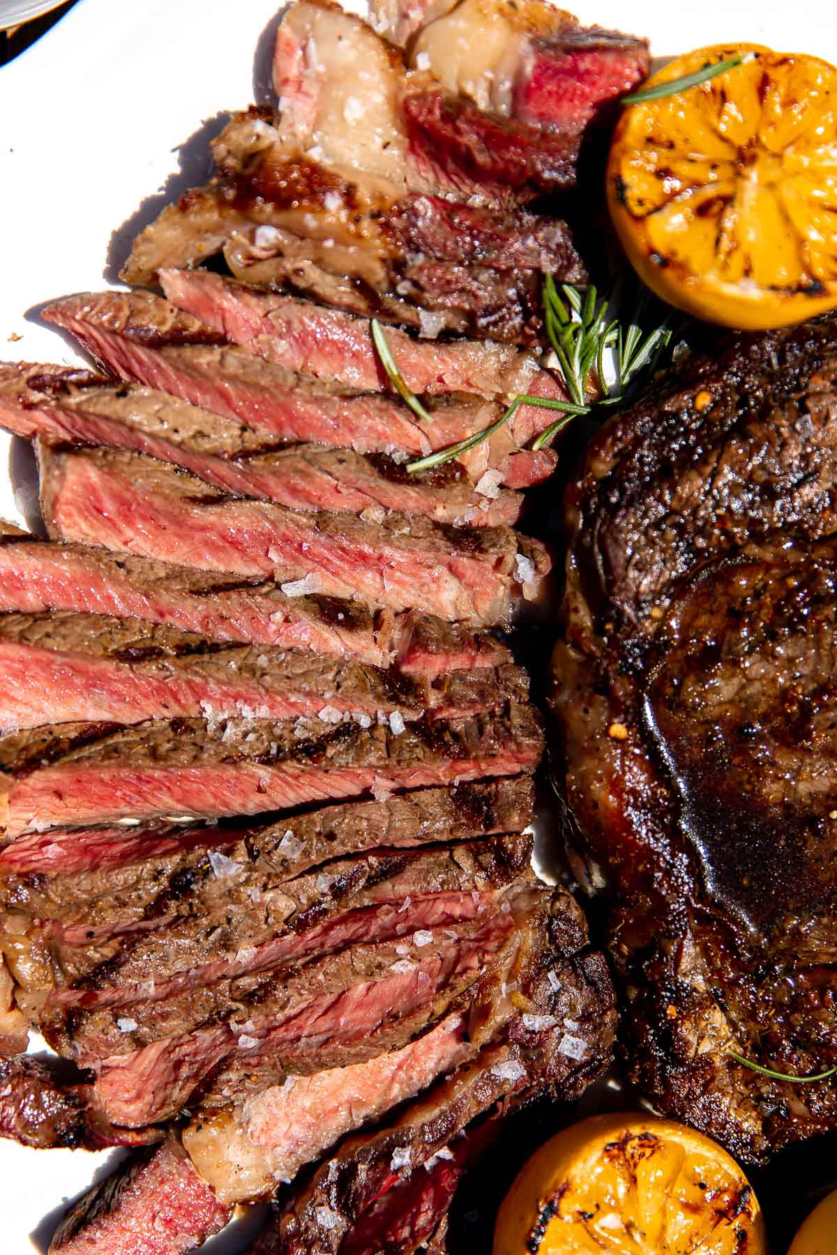 Grilled Tuscan Steak with Lemon, Garlic, & Rosemary | PWWB