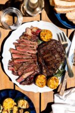 Grilled Tuscan Steak with Lemon, Garlic, & Rosemary | PWWB