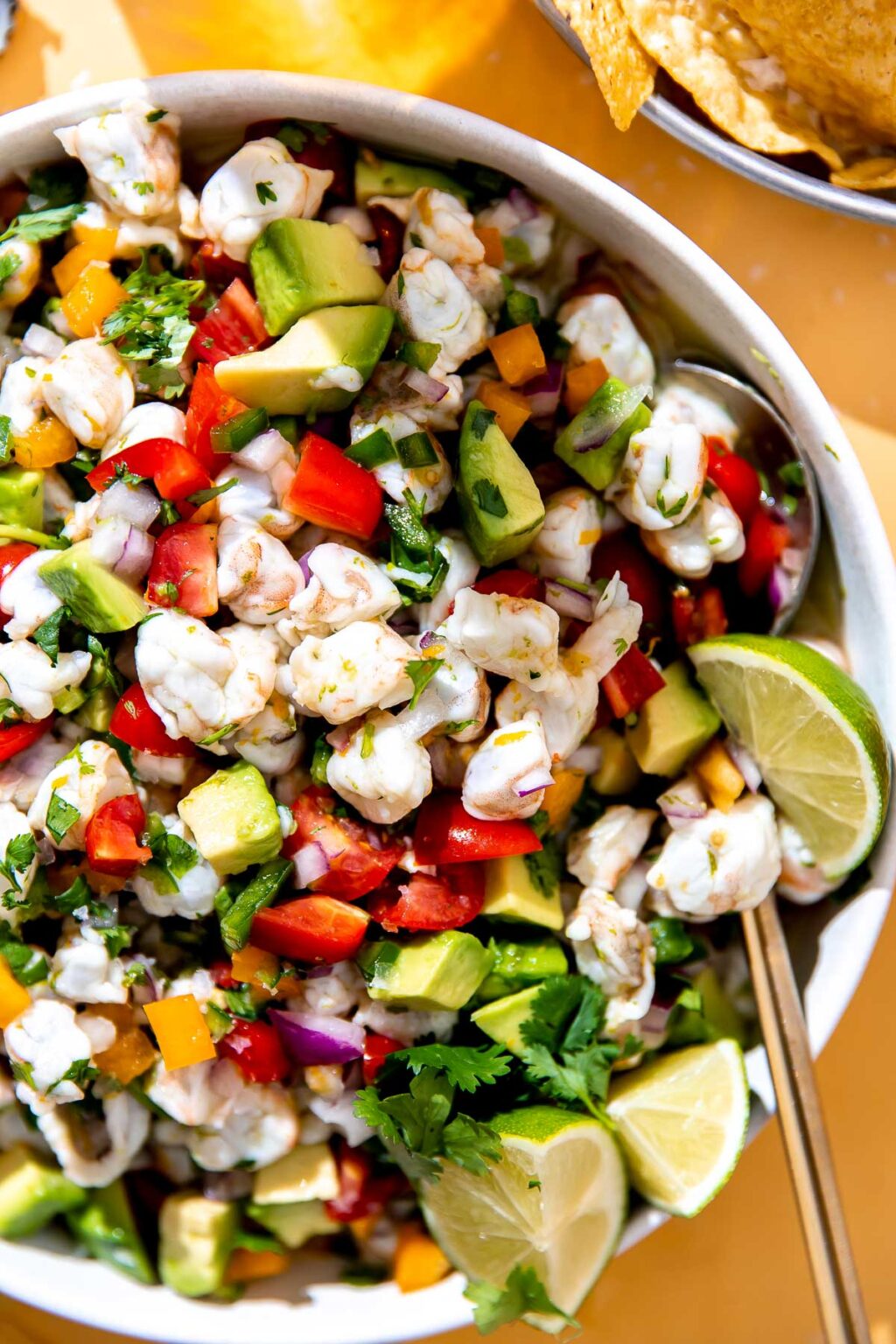 Simple, Citrusy Shrimp Ceviche with Avocado | Plays Well With Butter
