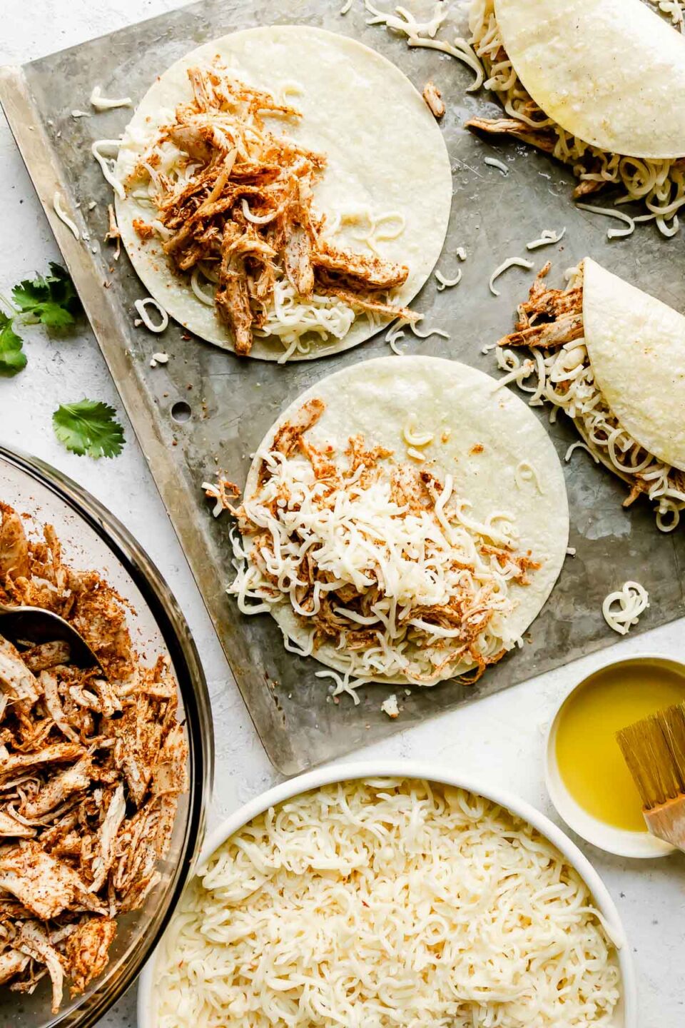 Baked Crispy Chicken Tacos | Plays Well With Butter