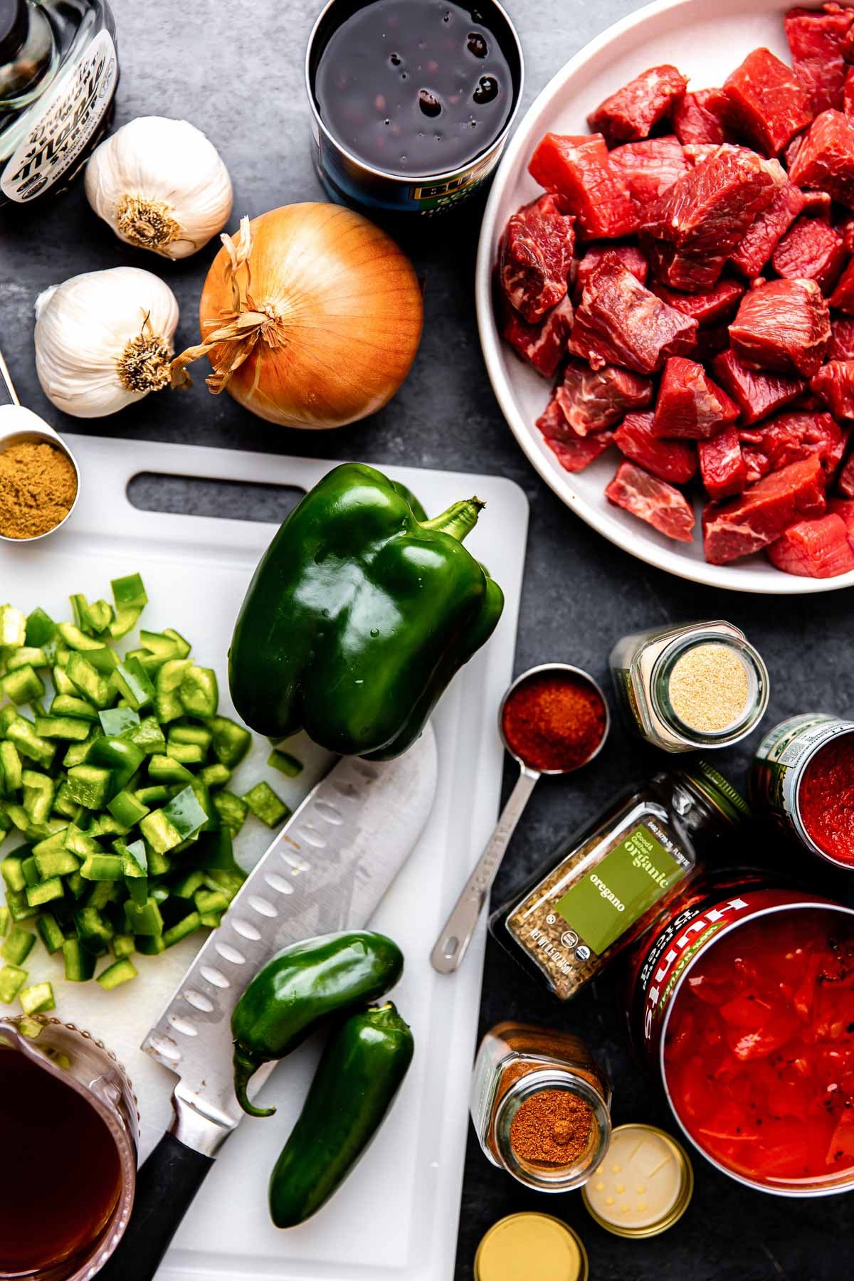Fall-Apart Tender Slowly Braised Beef Chili
