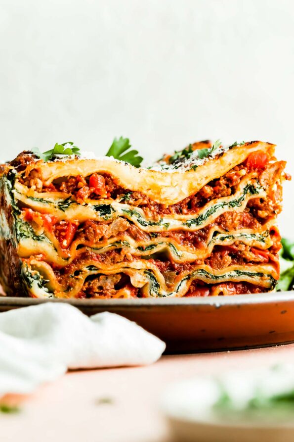 Perfectly Portioned Lasagna for Two (Small Batch Lasagna Recipe)