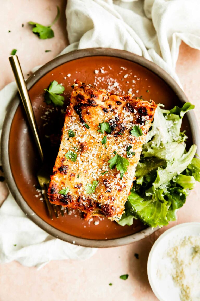 Lasagna for Two (Small Batch Lasagna Recipe) | PWWB