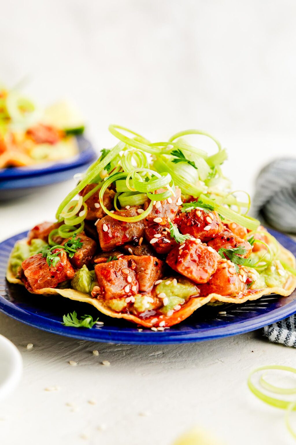15-Minute Spicy Ahi Tuna Tostadas | PWWB