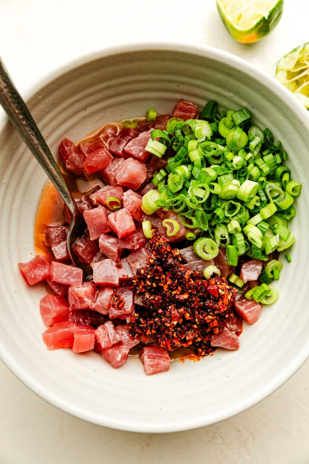 15-Minute Spicy Ahi Tuna Tostadas | PWWB