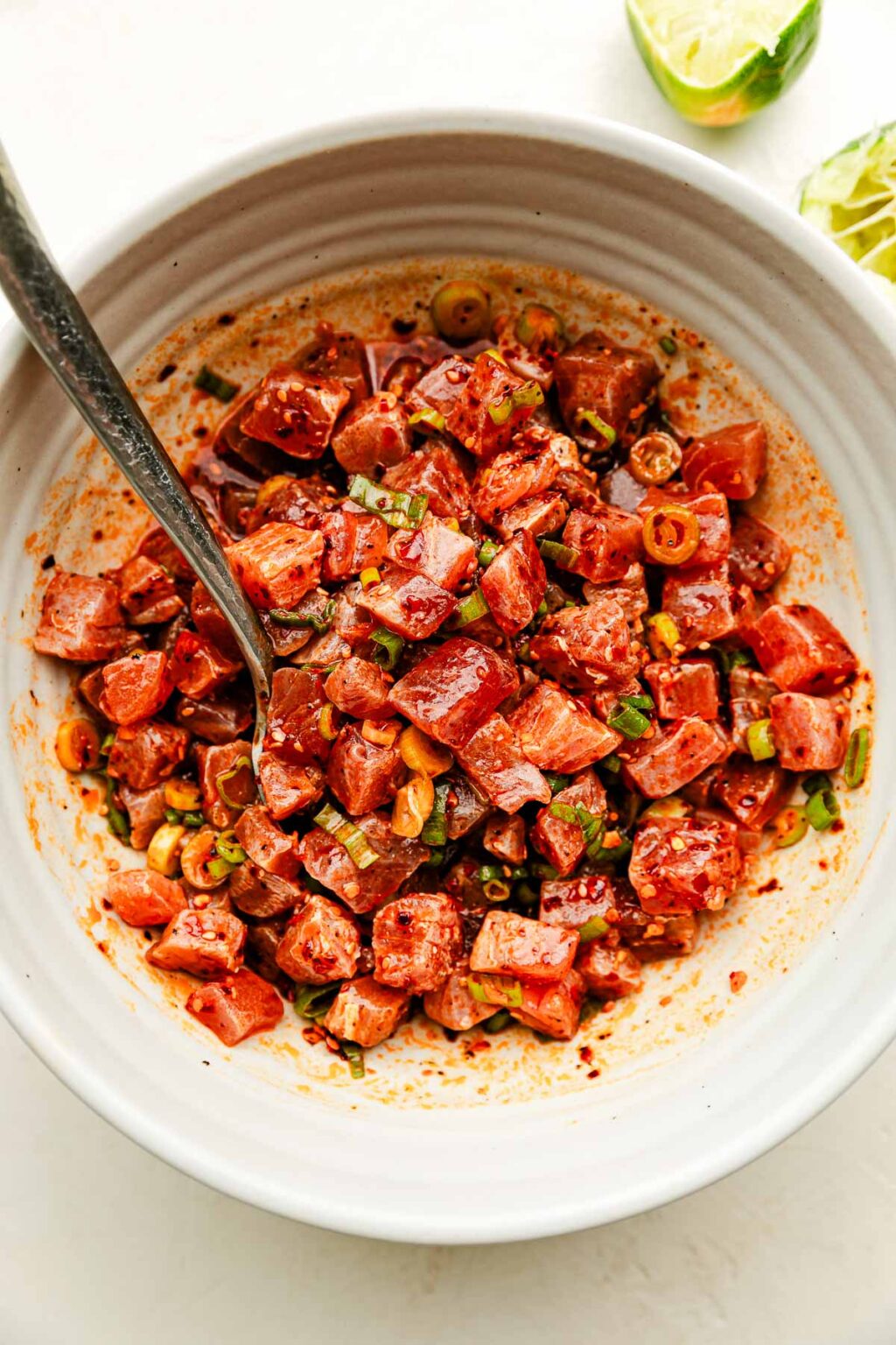 15-Minute Spicy Ahi Tuna Tostadas | PWWB