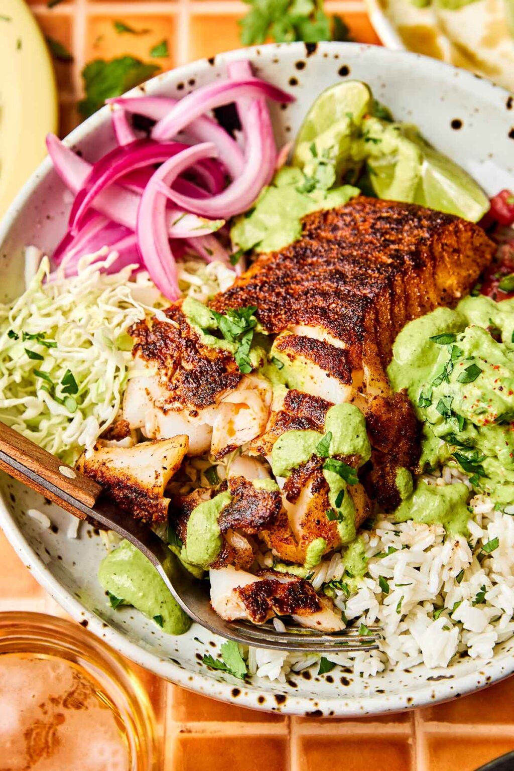Easy 30-Minute Fish Taco Bowls With All The Fixings! | PWWB