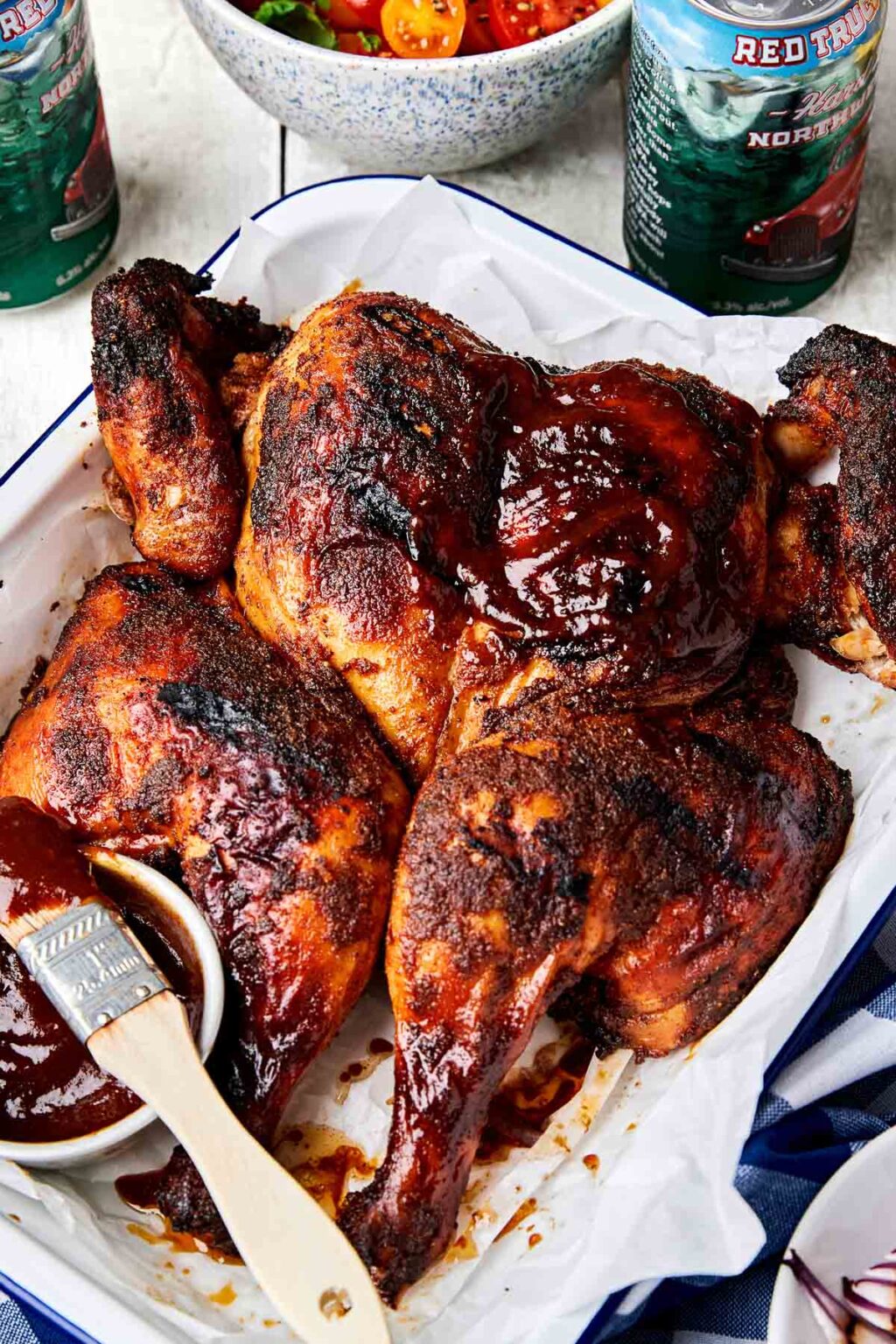 Everything But The Beer Can Chicken (No Stand Needed!)
