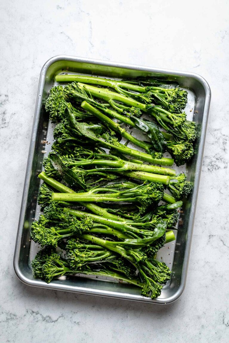 10-Minute Tender & Crunchy Grilled Broccolini | PWWB