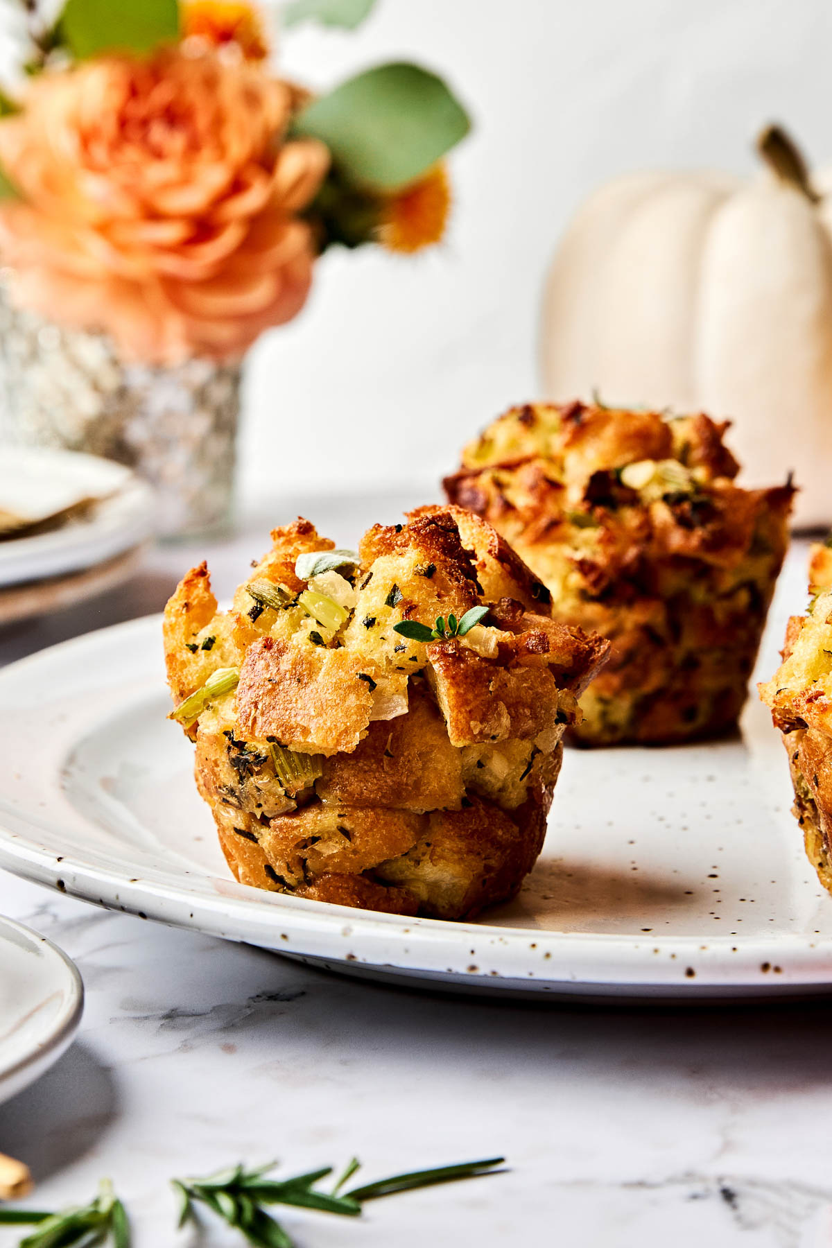Crispy-Edged Stuffing Muffins aka, Stuffins! (Individual Portions)