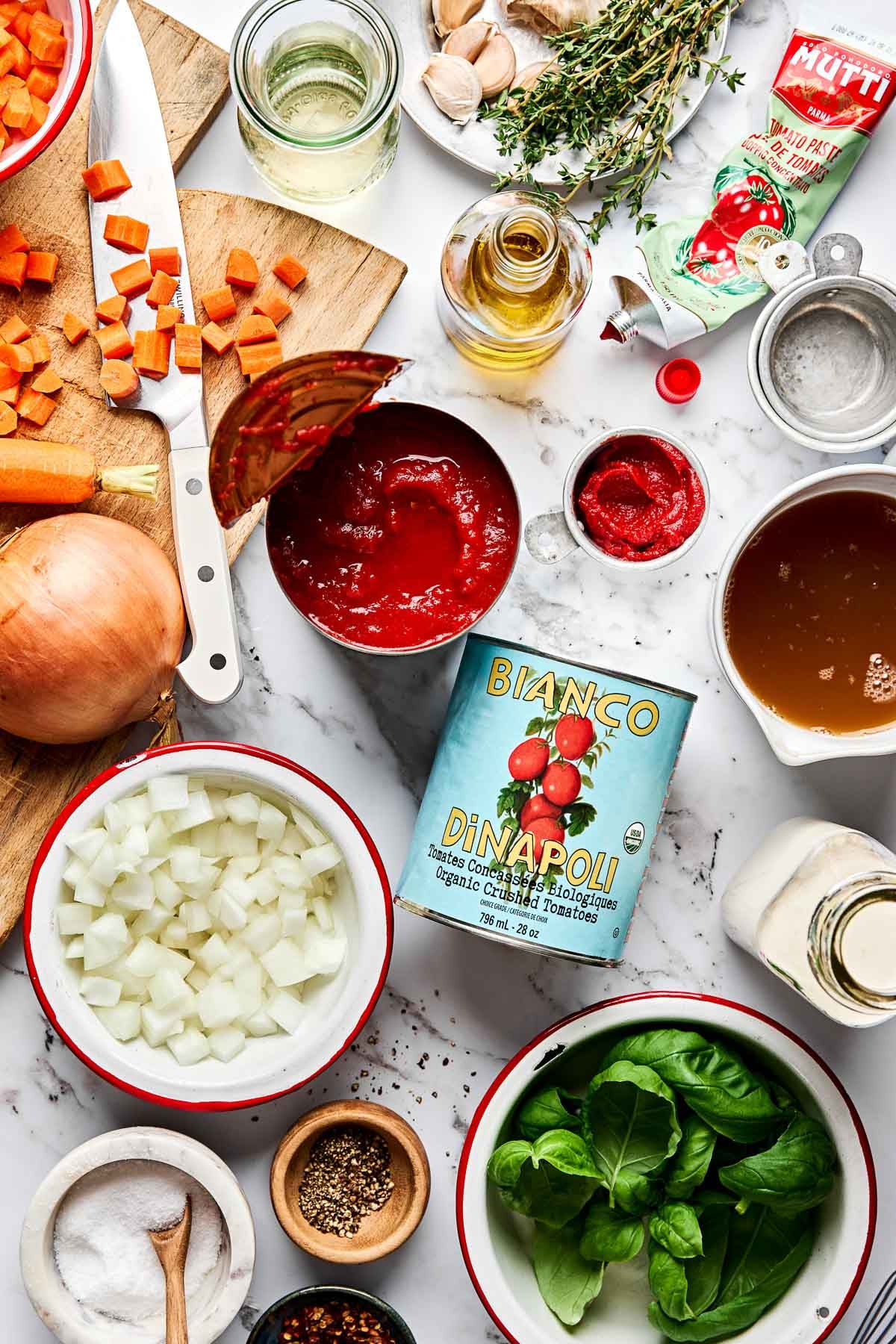 Middle-of-Winter Creamy Tomato Soup (with Canned Tomatoes!)
