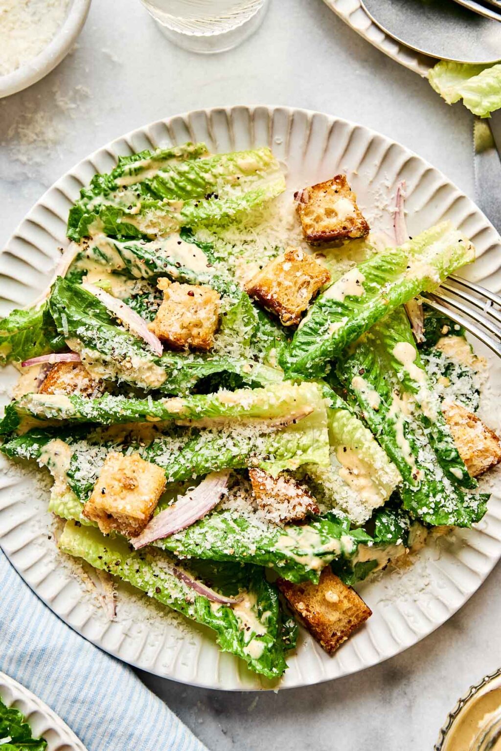 Perfect Classic Caesar Salad (15-Minute Side for Pasta & More!)