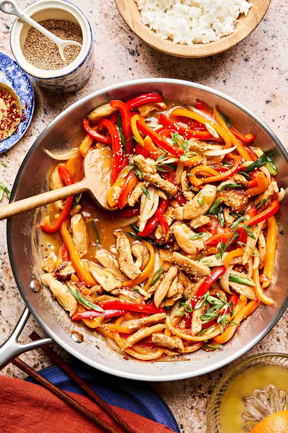 30-Minute Sticky-Sweet Orange Chicken Stir Fry (No Deep Frying!)
