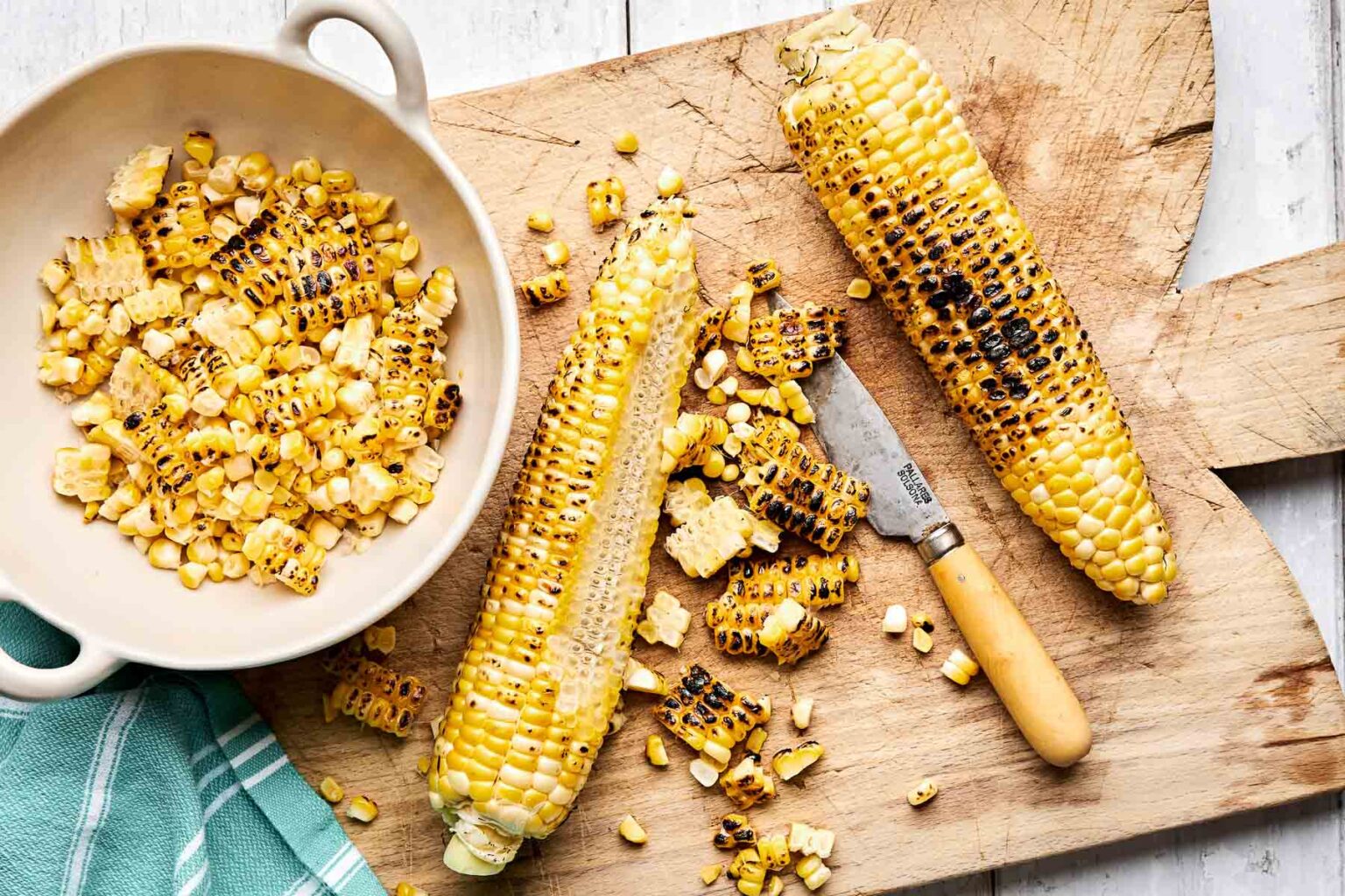 Street Corn Slaw with Creamy Chipotle Dressing