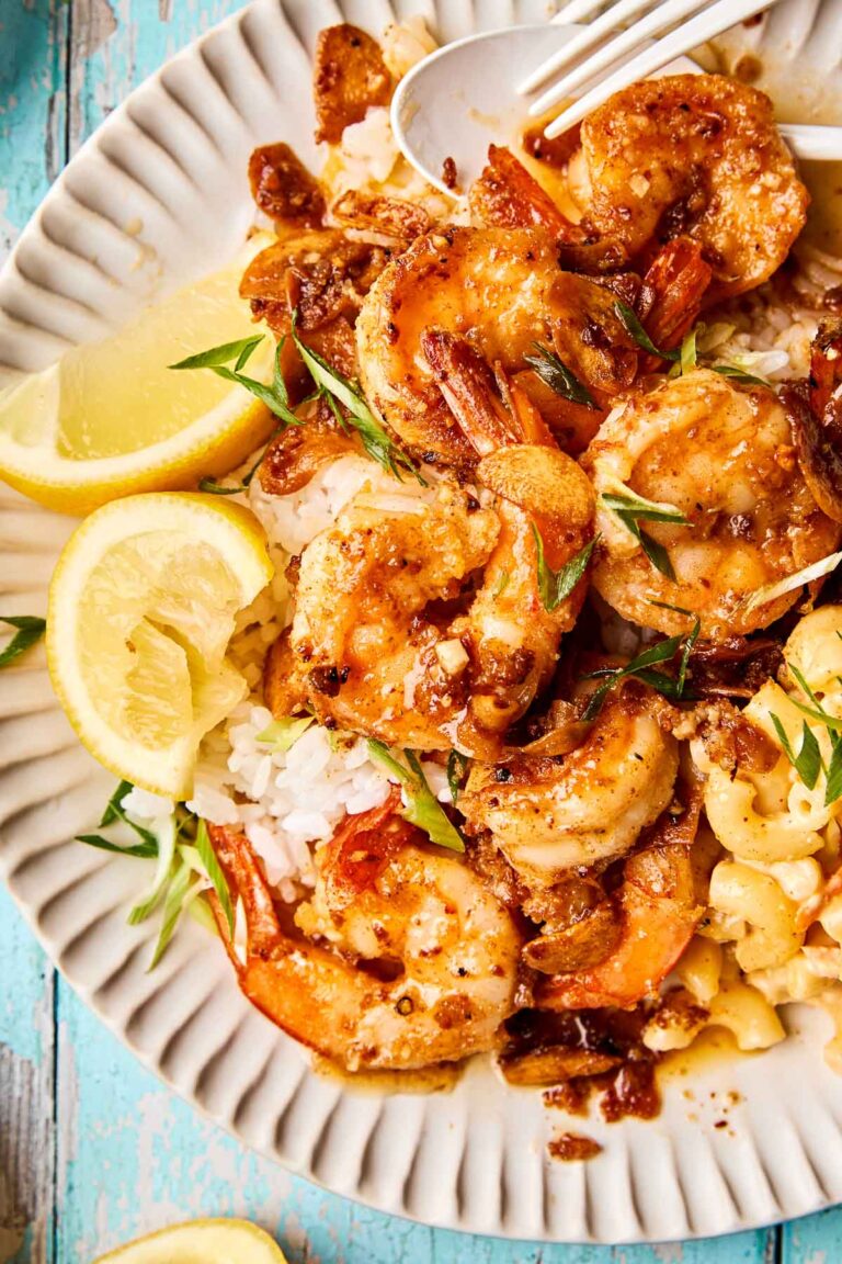 Hawaii-Style Garlic Shrimp (30 Minutes)